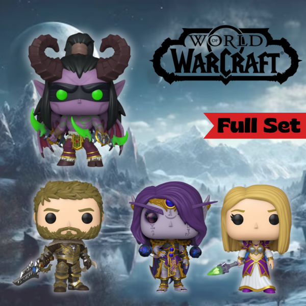 Funko Pop World Of Warcraft - Full Set Communes - La Geekerie