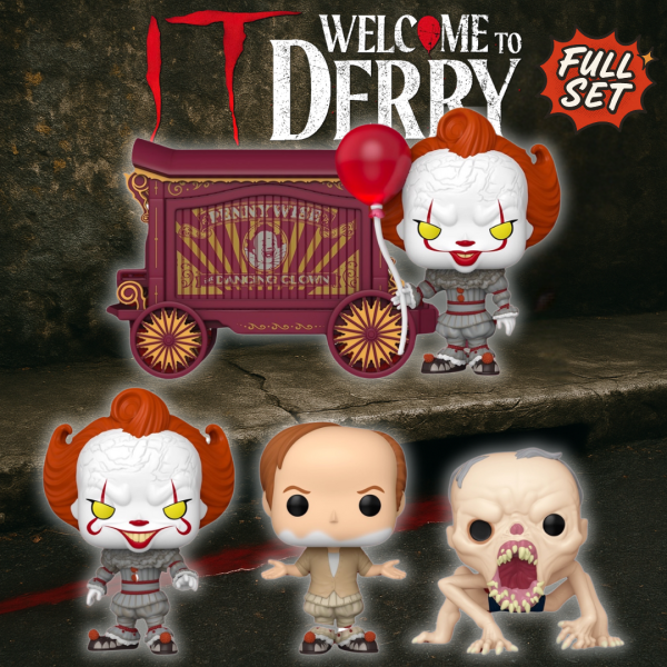 Funko Pop It Welcome To Derry - Full Set Communes + Town - La Geekerie